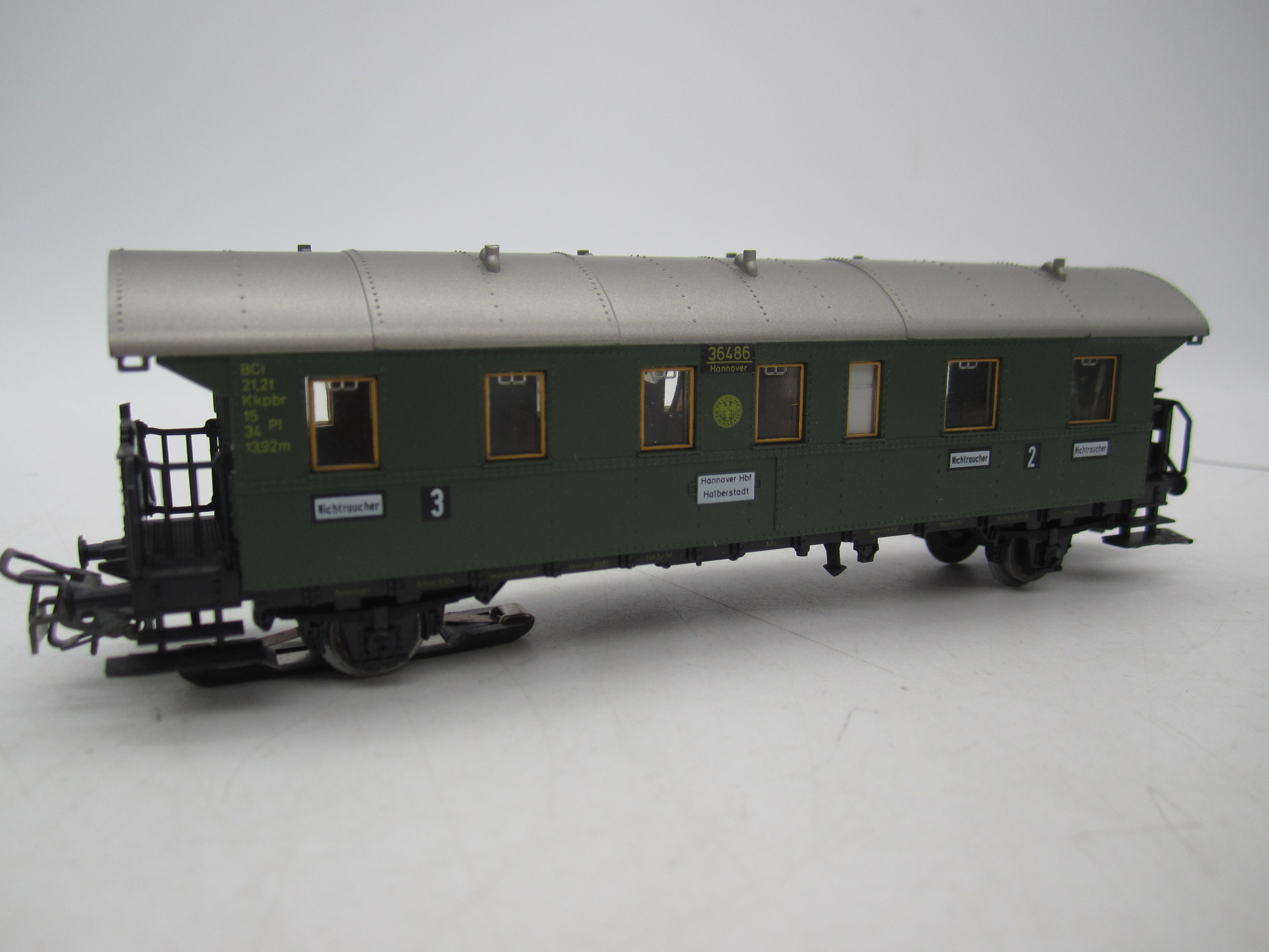 Märklin H0 - 4100 - 2e/3e klas personenrijtuig van de DRG, met verlich ...